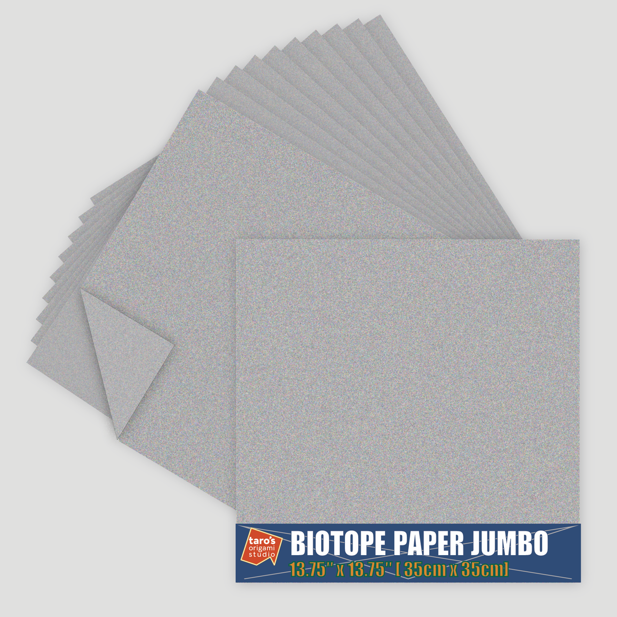 [Taro's Origami Studio] Biotope Jumbo 13.75 Inch / 35cm Single Color ...