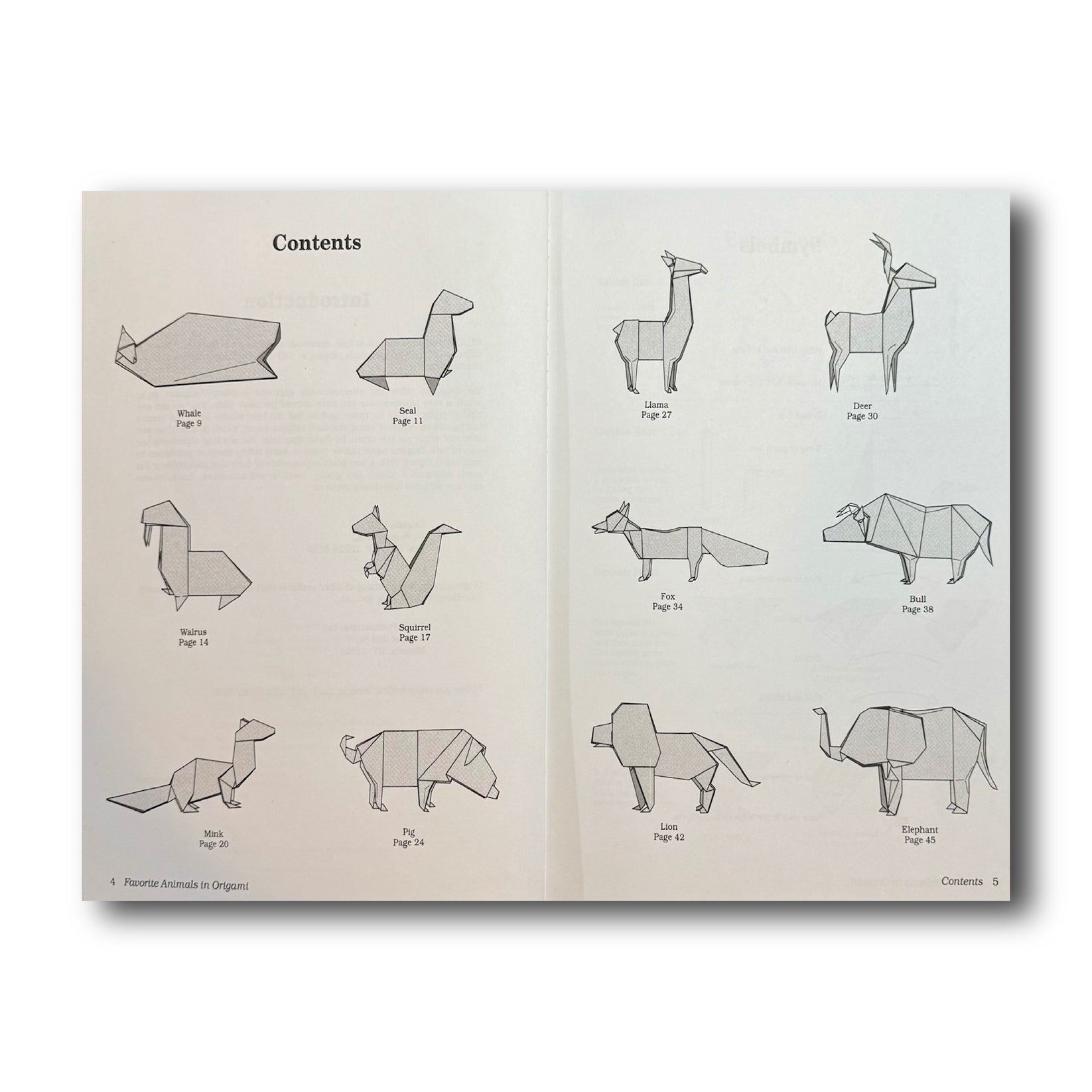 Favorite Animals in Origami: Step-By-Step Instructions for 12 Models ...